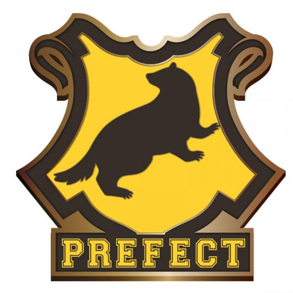HARRY POTTER - Pin Badge Enamel - Hufflepuff Prefect : ShopForGeek.com ...