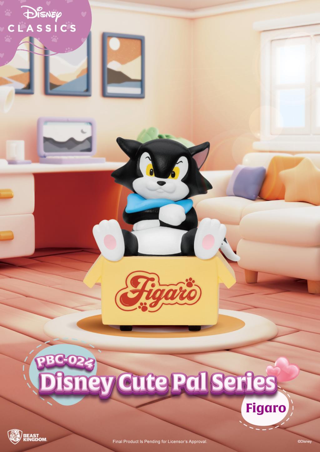 DISNEY - Cute Pal Pull Black Car - Set 6 Fig. Blind Box 5cm ...