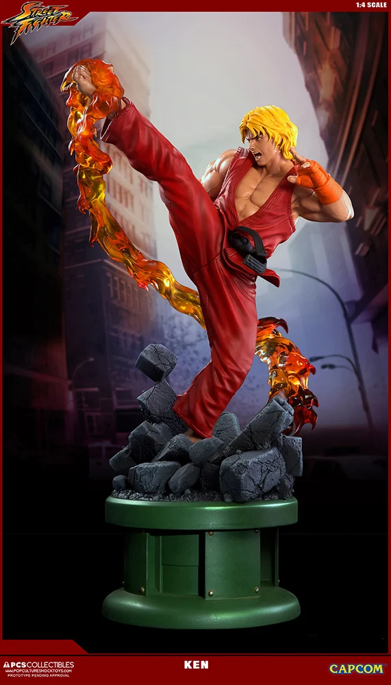 SUPER STREET FIGHTER V - Ken 1/4 Ultra Statue - 63cm : ShopForGeek.com ...