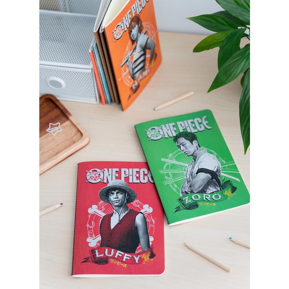 ONE PIECE NETFLIX - Pack de 3 Notebooks - Format A5 : ShopForGeek.com ...