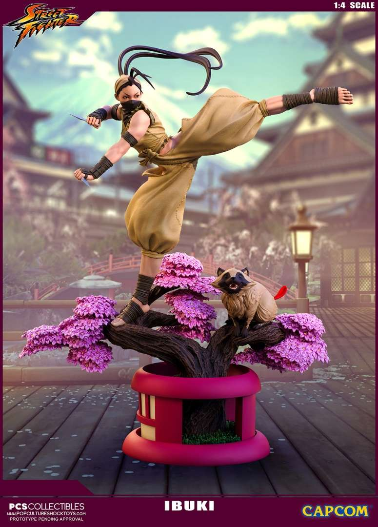 STREET FIGHTER 3 - Ibuki 1:4 Scale Stature - 66cm : ShopForGeek.com ...