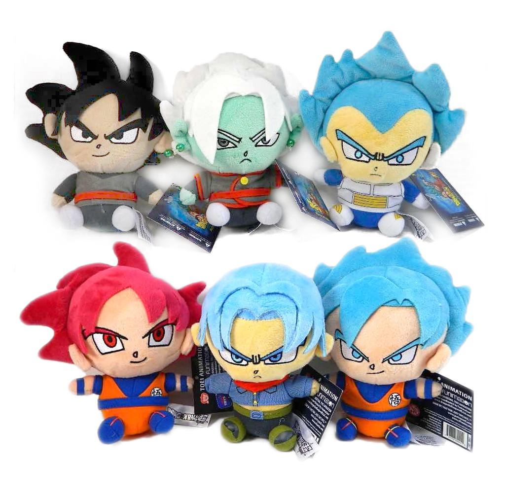 DRAGON BALL - Plush Dragon Ball Super S1 - 15cm 'Display X6 ...