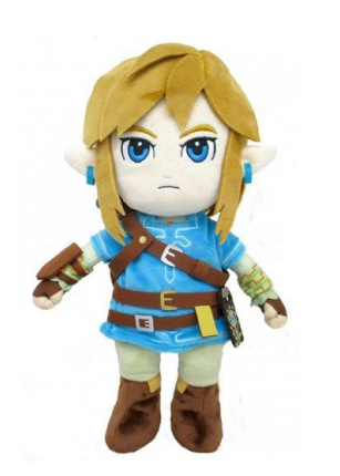 THE LEGEND OF ZELDA BREATH OF THE WILD - Link - Peluche 28cm : ShopForGeek.com: Peluche Together ...