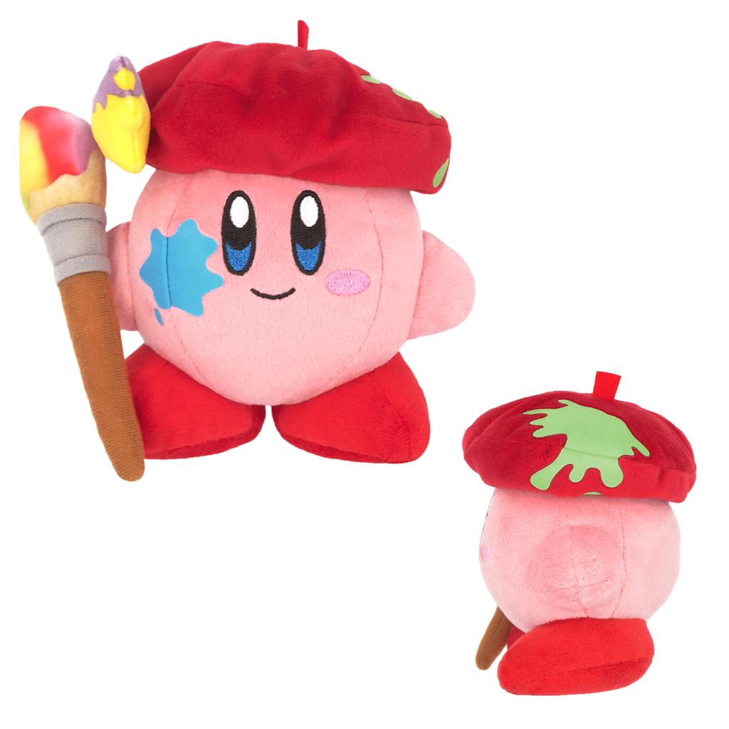 KIRBY - Kirby Artist - Plush 13cm : ShopForGeek.com: Plush Together ...