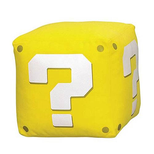 SUPER MARIO - Coin Box - Plush 12cm : ShopForGeek.com: Plush Together ...