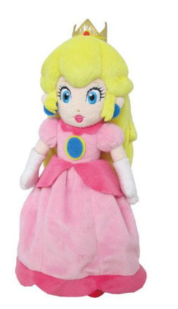 SUPER MARIO - Peach - Plush 26cm : ShopForGeek.com: Plush Together Plus ...