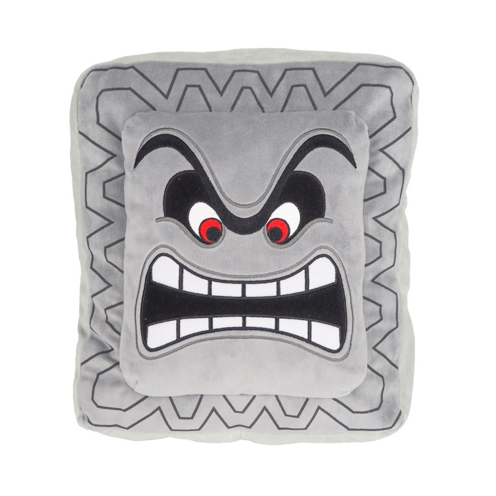 SUPER MARIO - Thwomp - Plush 37cm : ShopForGeek.com: Plush Together ...