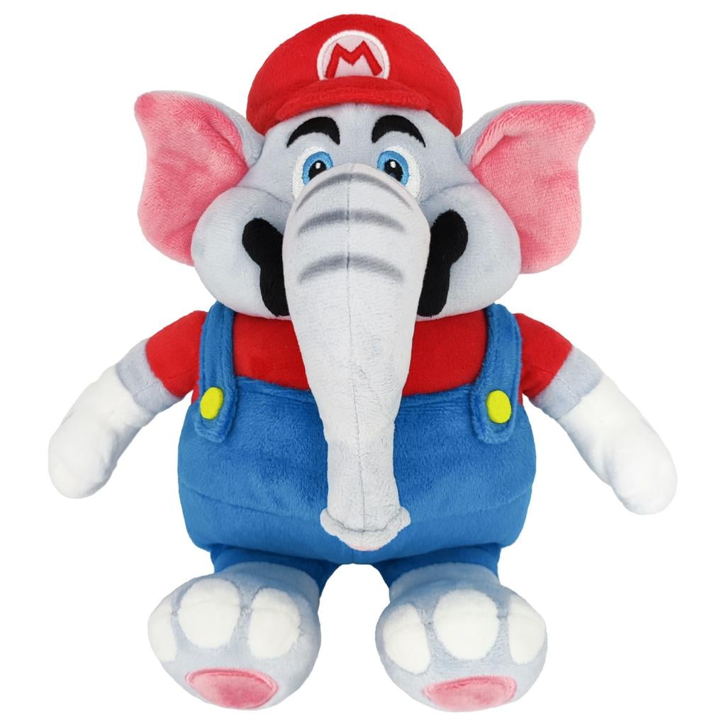 SUPER MARIO WONDER - Mario Eléphant - Peluche 27cm : ShopForGeek.com ...