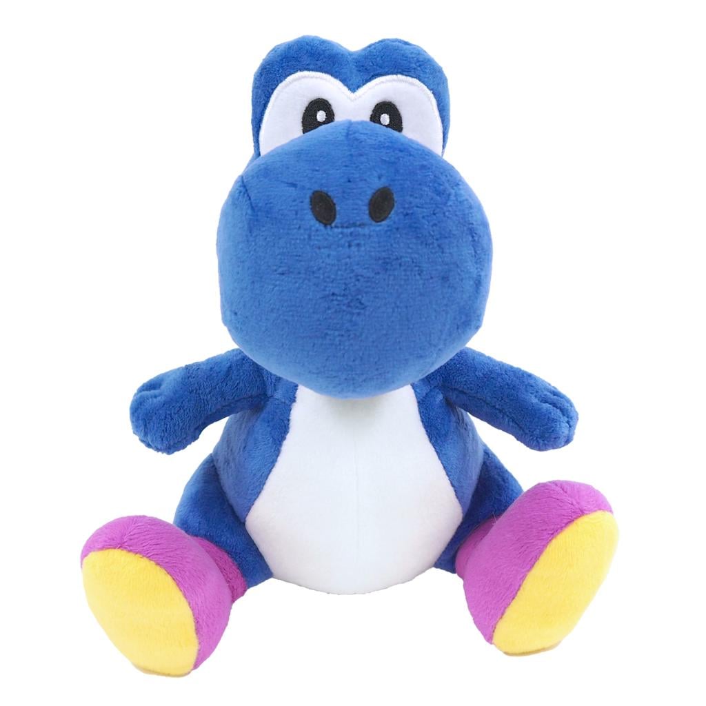 SUPER MARIO - Blue Yoshi - Plush 20cm : ShopForGeek.com: Plush Together ...