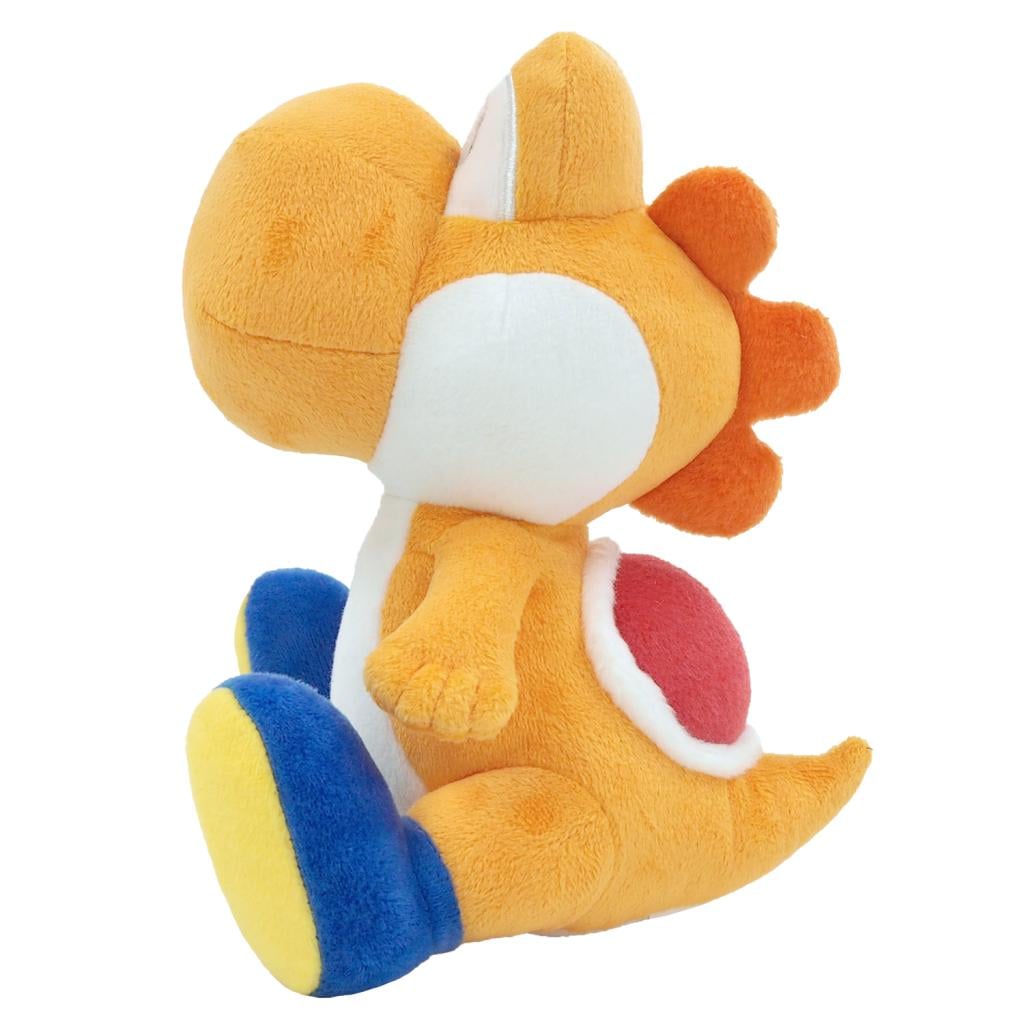 SUPER MARIO - Orange Yoshi - Plush 20cm : ShopForGeek.com: Plush ...