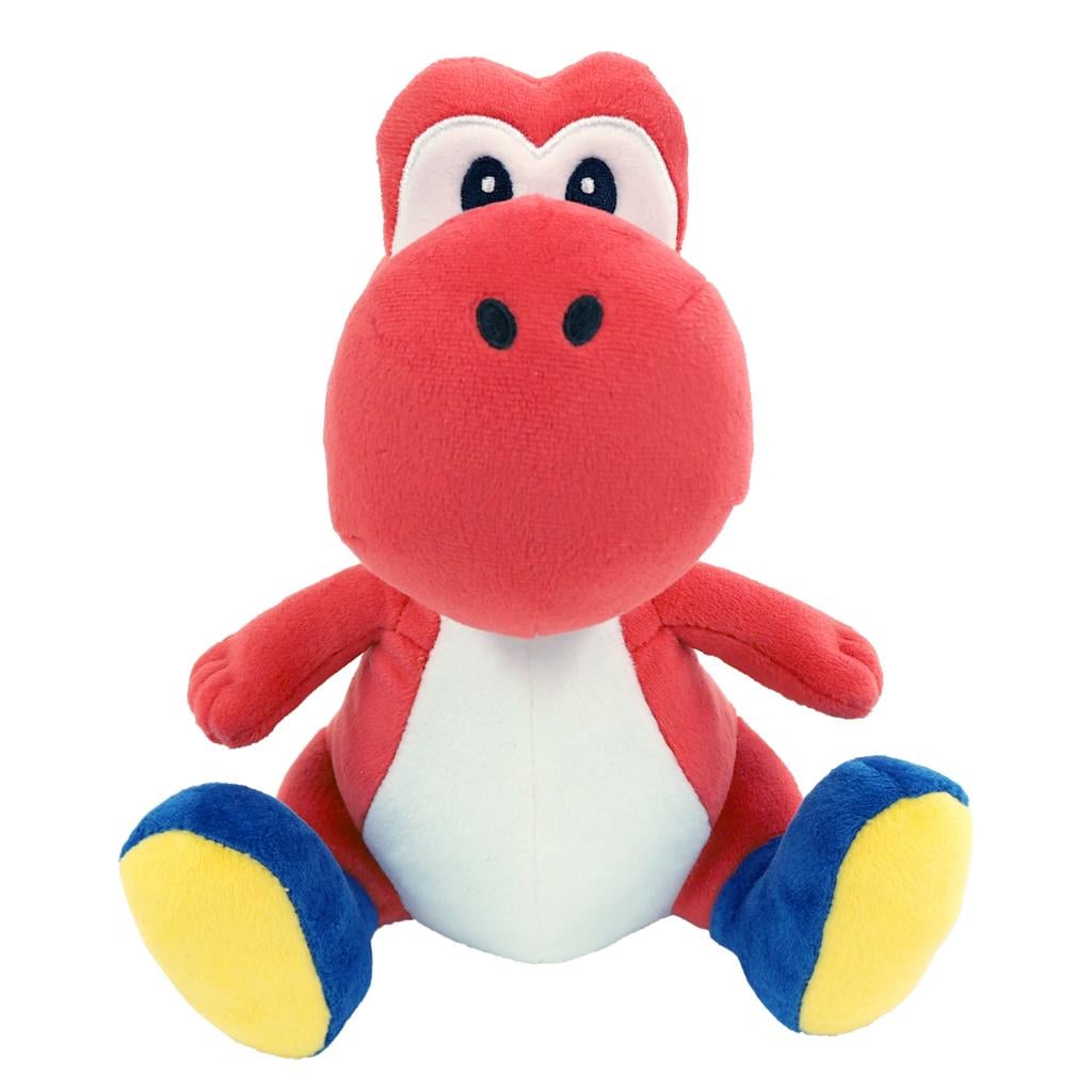 SUPER MARIO - Red Yoshi - Plush 20cm : ShopForGeek.com: Plush Together ...