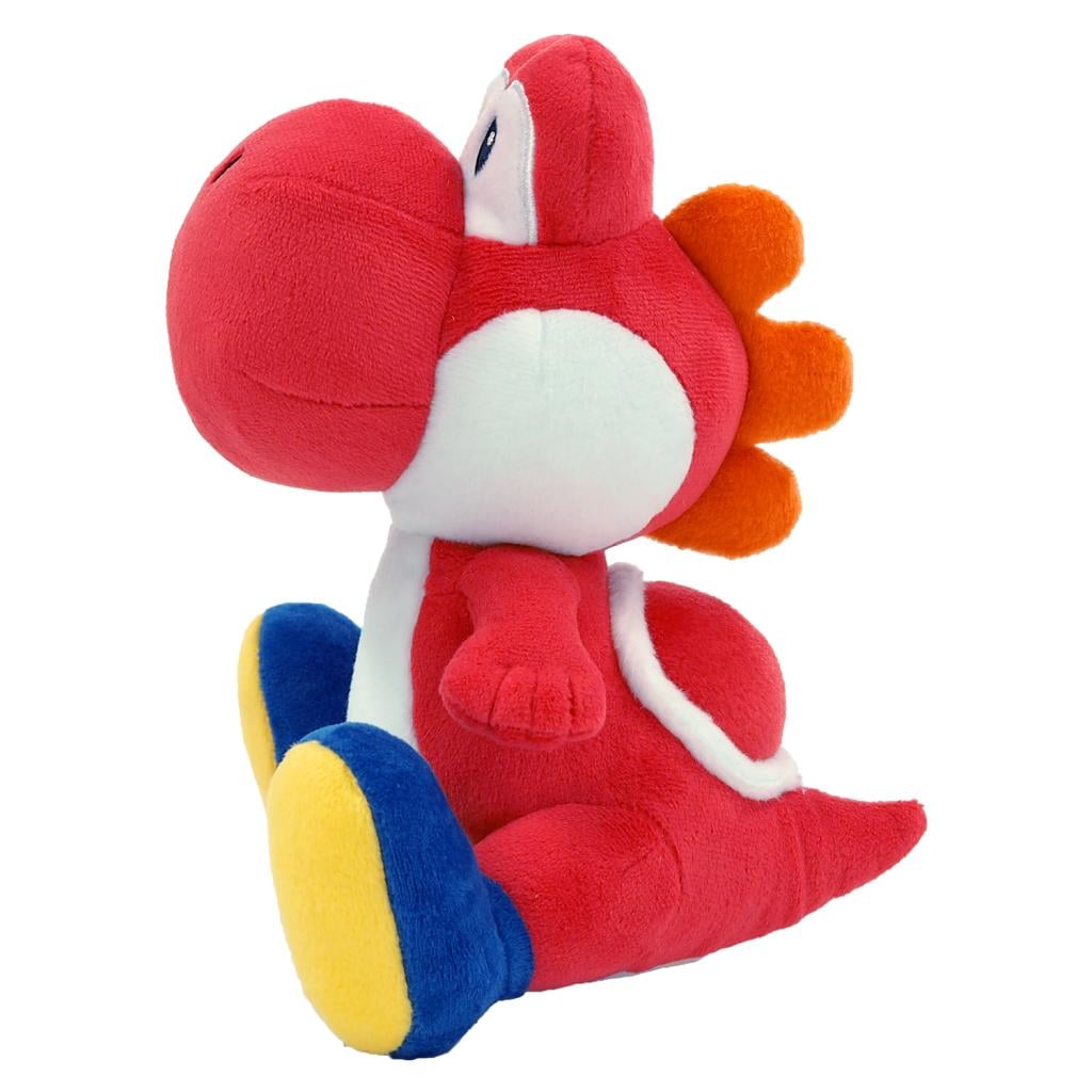 SUPER MARIO - Red Yoshi - Plush 20cm : ShopForGeek.com: Plush Together ...