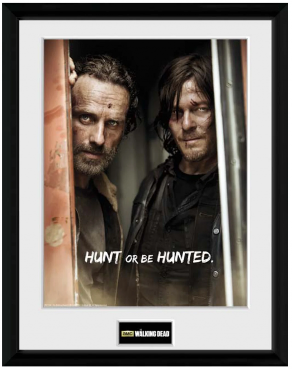 THE WALKING DEAD - Collector Print 30X40 - Rick and Daryl : ShopForGeek ...