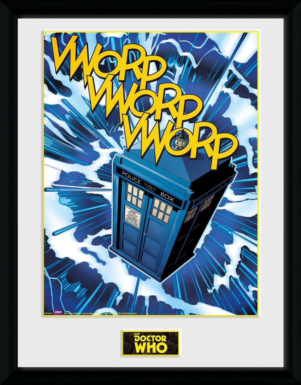 DOCTOR WHO - Collector Print 30X40 - Tardis Comic : ShopForGeek.com ...
