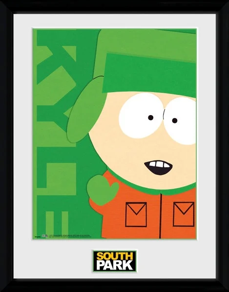 SOUTH PARK - Collector Print 30X40 - Kyle : ShopForGeek.com: Frame GB ...