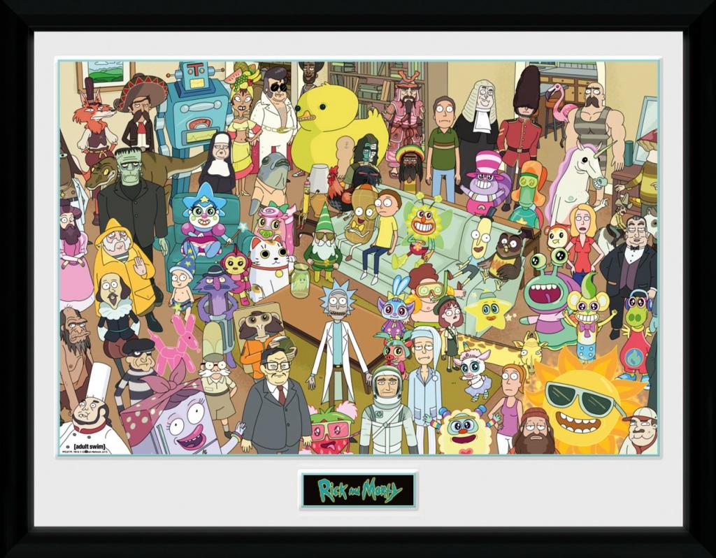 RICK & MORTY - Total Rickall - Collector Print '30x40cm' : ShopForGeek ...