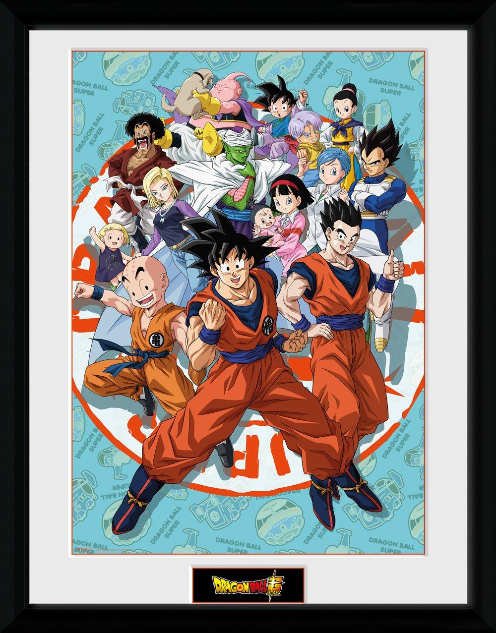 DRAGON BALL SUPER - Collector Print 30X40 - Universe Group ...