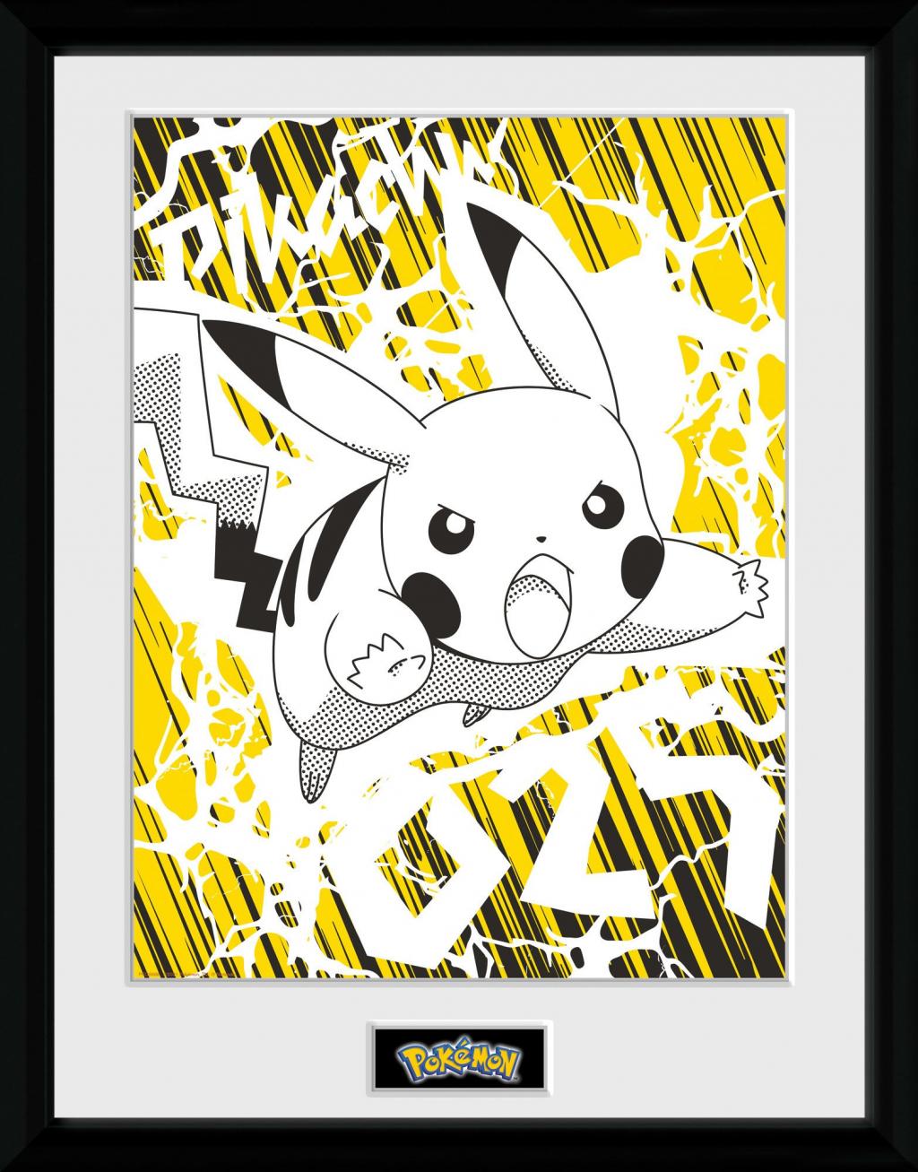POKEMON - Pikachu Bolt - Collector Print '30x40cm' : ShopForGeek.com ...