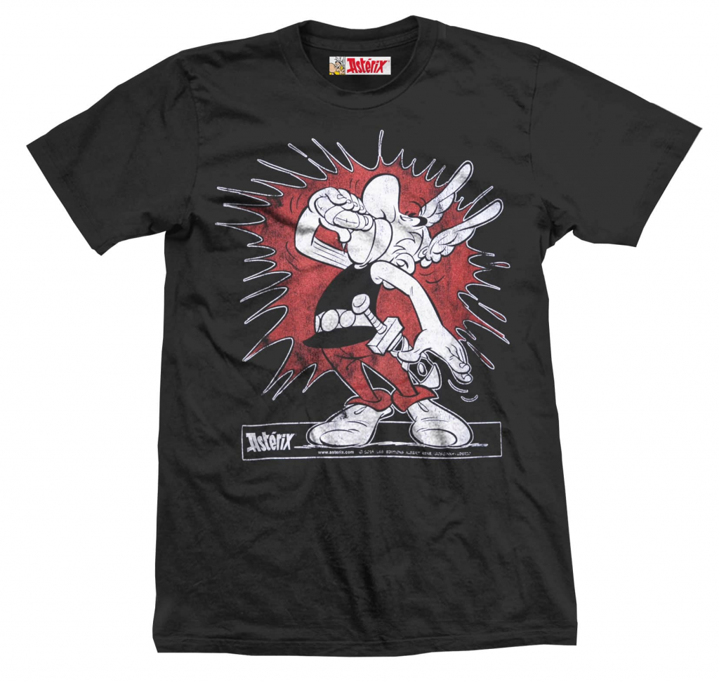 ASTERIX & OBELIX - T-Shirt - Splash Boy - Black (XL) : ShopForGeek.com ...