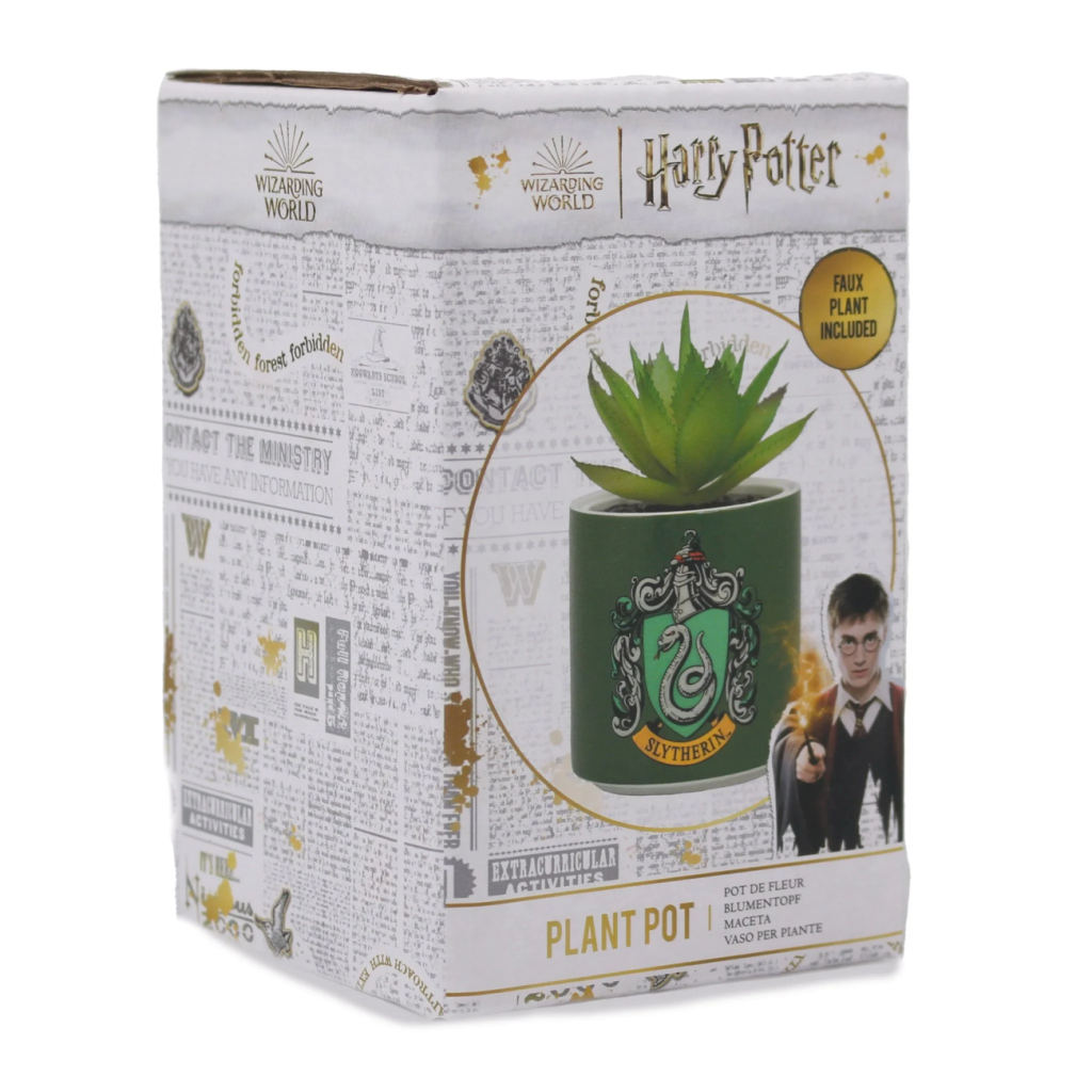 HARRY POTTER - Slytherin - Faux Plant Pot 6.5cm : ShopForGeek.com ...