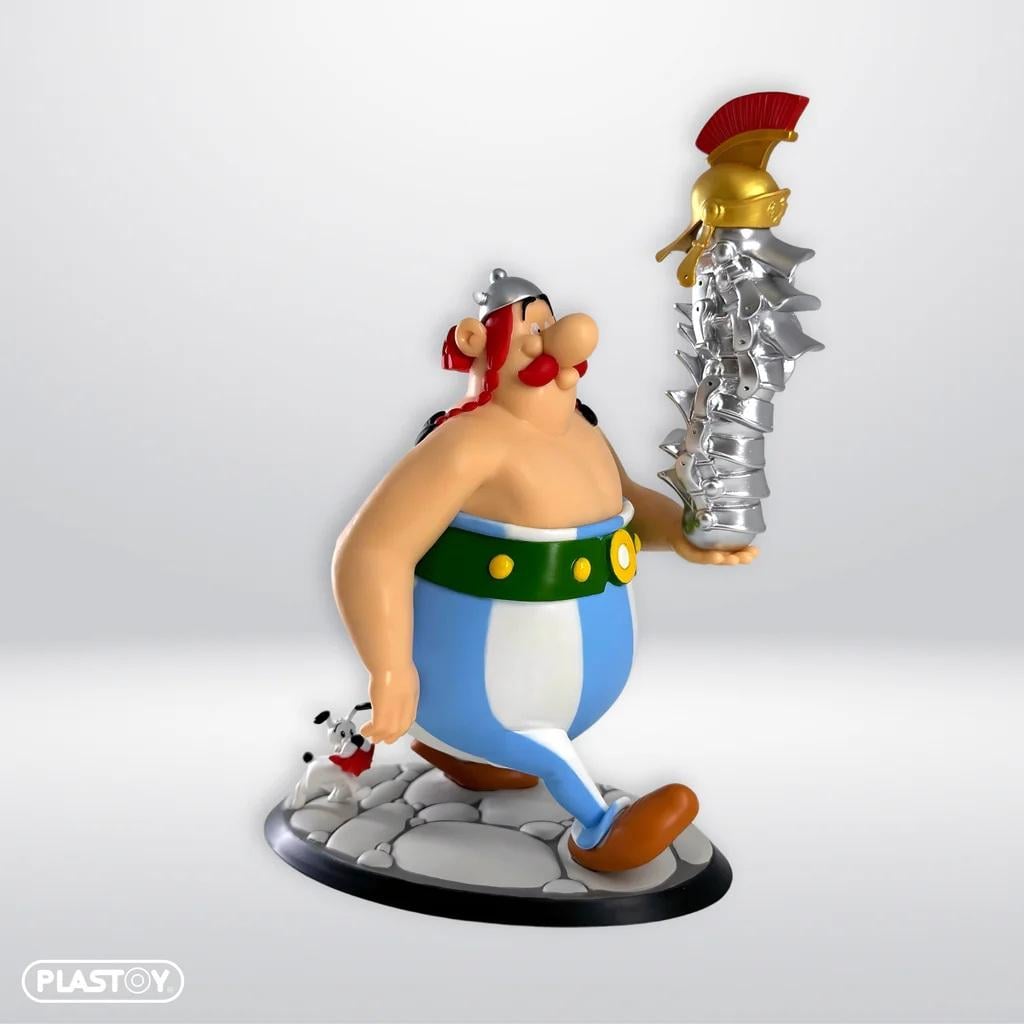 ASTERIX & OBELIX - Obelix stack of helmets - figure 30cm : ShopForGeek ...
