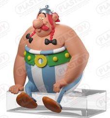 ASTERIX & OBLEIX - Obelix sitting - Statue 12cm : ShopForGeek.com ...
