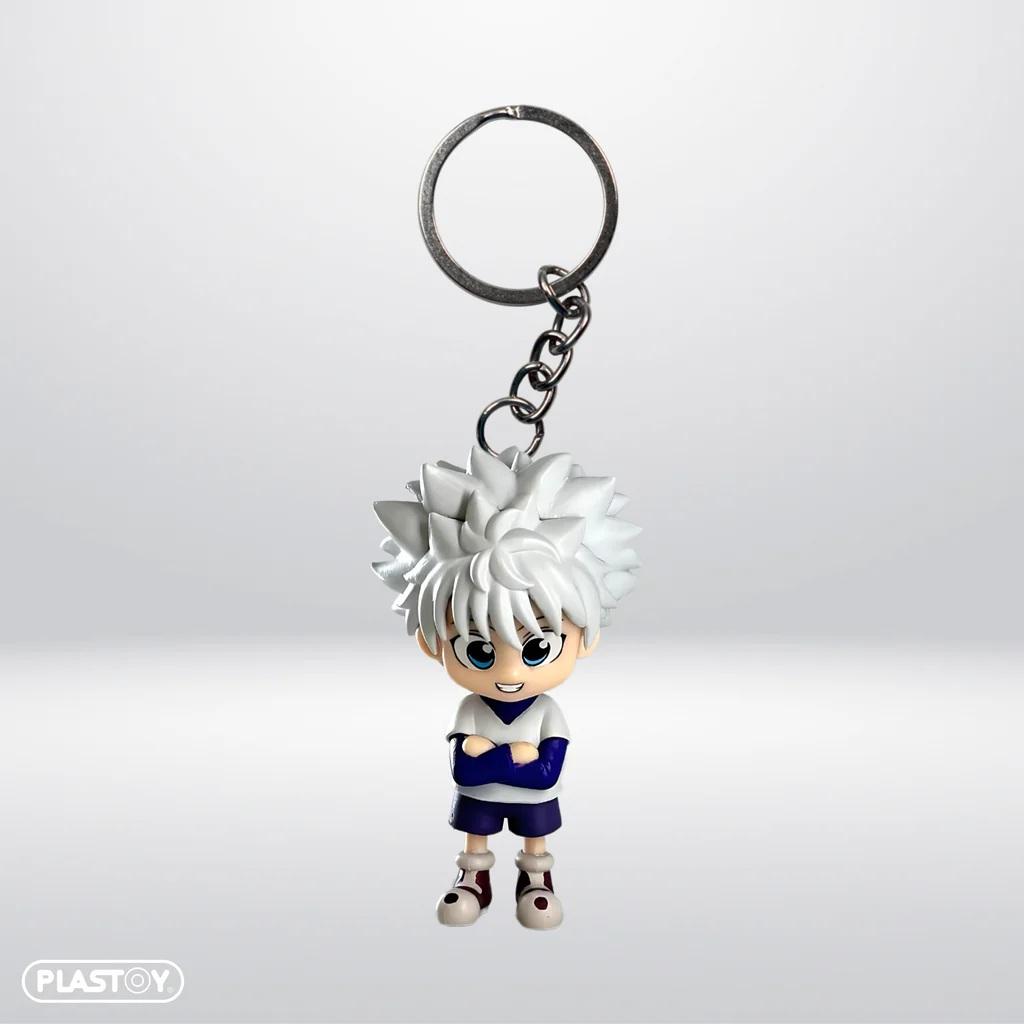 HUNTER X HUNTER - Killua - Keychain 6.5cm : ShopForGeek.com: Keyring ...