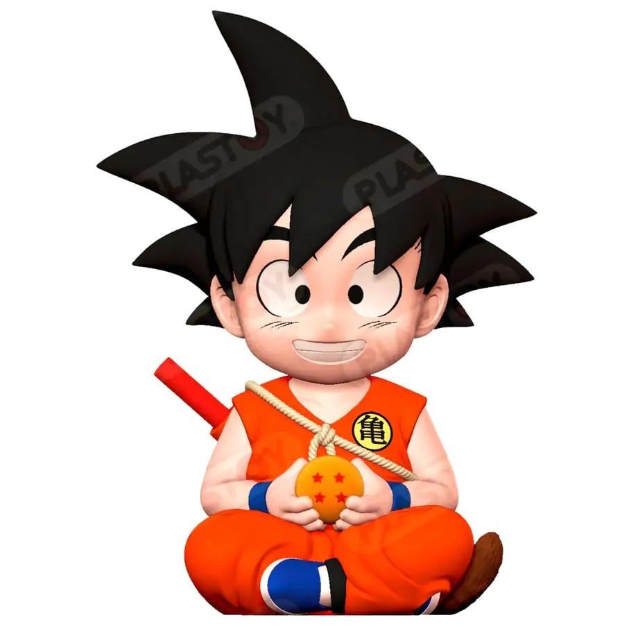 DRAGON BALL - Kid Goku "Orange version" - Money Box PVC 17cm ...