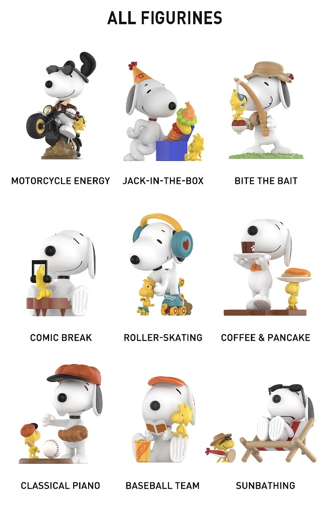 SNOOPY - The Best Friends POP MART Series Figures : ShopForGeek.com ...
