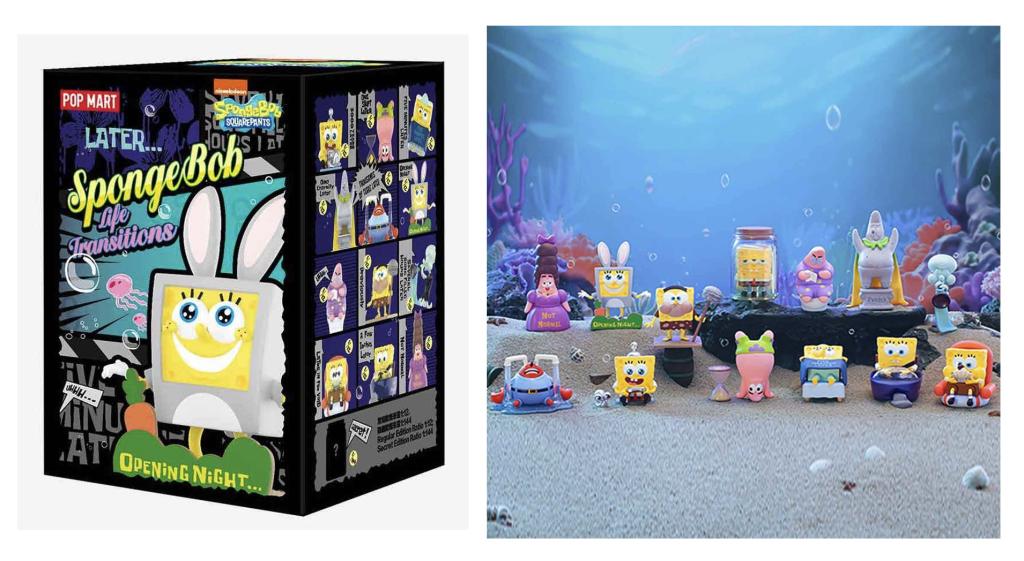 SPONGEBOB - Life Transitions POP MART Series Figures : ShopForGeek.com ...