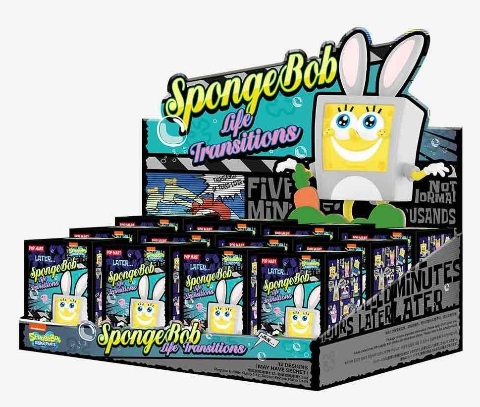 SPONGEBOB - Life Transitions POP MART Series Figures : ShopForGeek.com ...