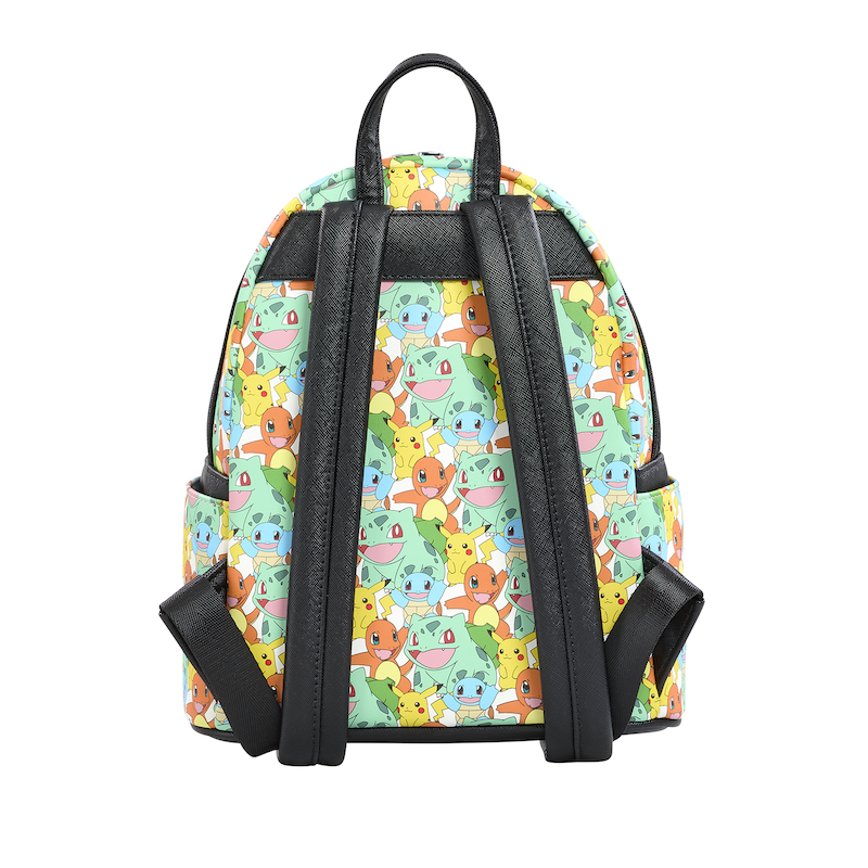 POKEMON - Pikachu and Starters - Mini Backpack Loungefly : ShopForGeek ...