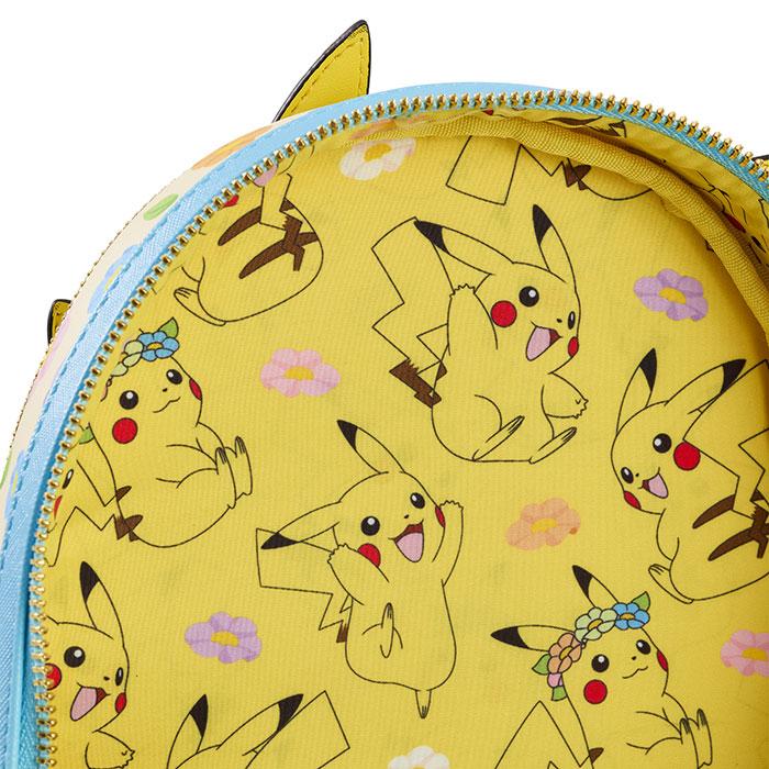 POKEMON - Pikachu Floral - Mini Backpack LoungeFly : ShopForGeek.com ...