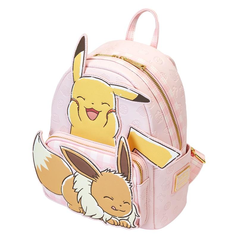 POKEMON - Pikachu & Eevee - Mini Backpack LoungeFly : ShopForGeek.com ...