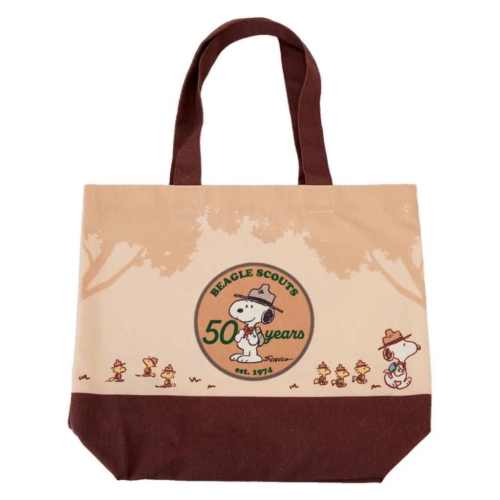 PEANUTS - Beagle Scouts "50th Anniversary" - Canvas Tote Bag LoungeFly ...