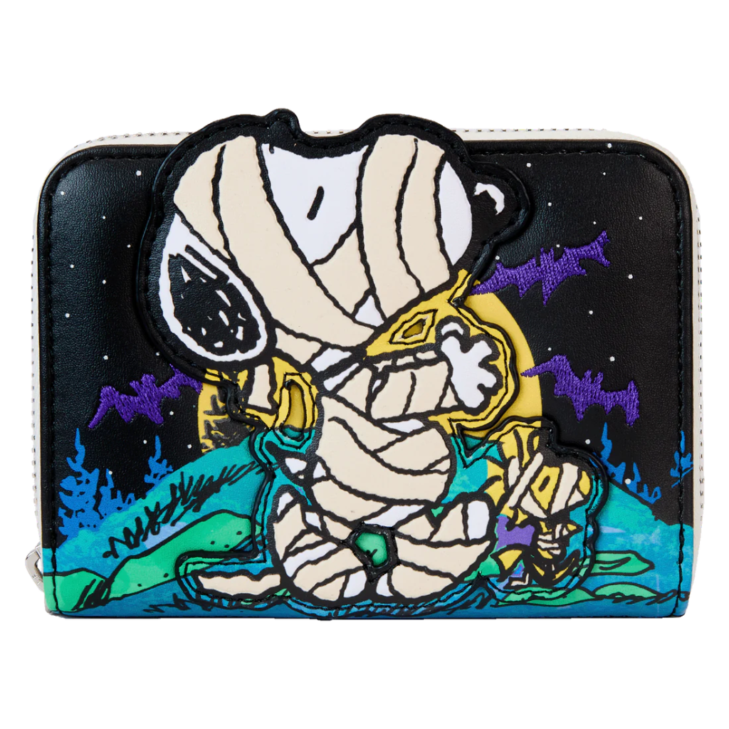 PEANUTS - Snoopy Mummy - Wallet LoungeFly : ShopForGeek.com: Cartera ...