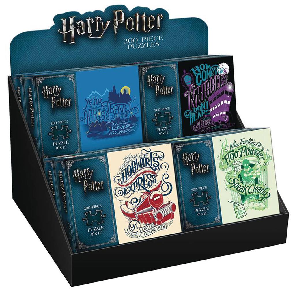 HARRY POTTER - Display 8x Puzzle 200P : ShopForGeek.com: Display Harry ...