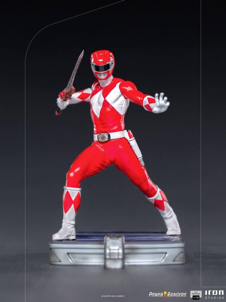 POWER RANGERS - Red Ranger - Statue BDS Art Scale '17x10x17cm ...