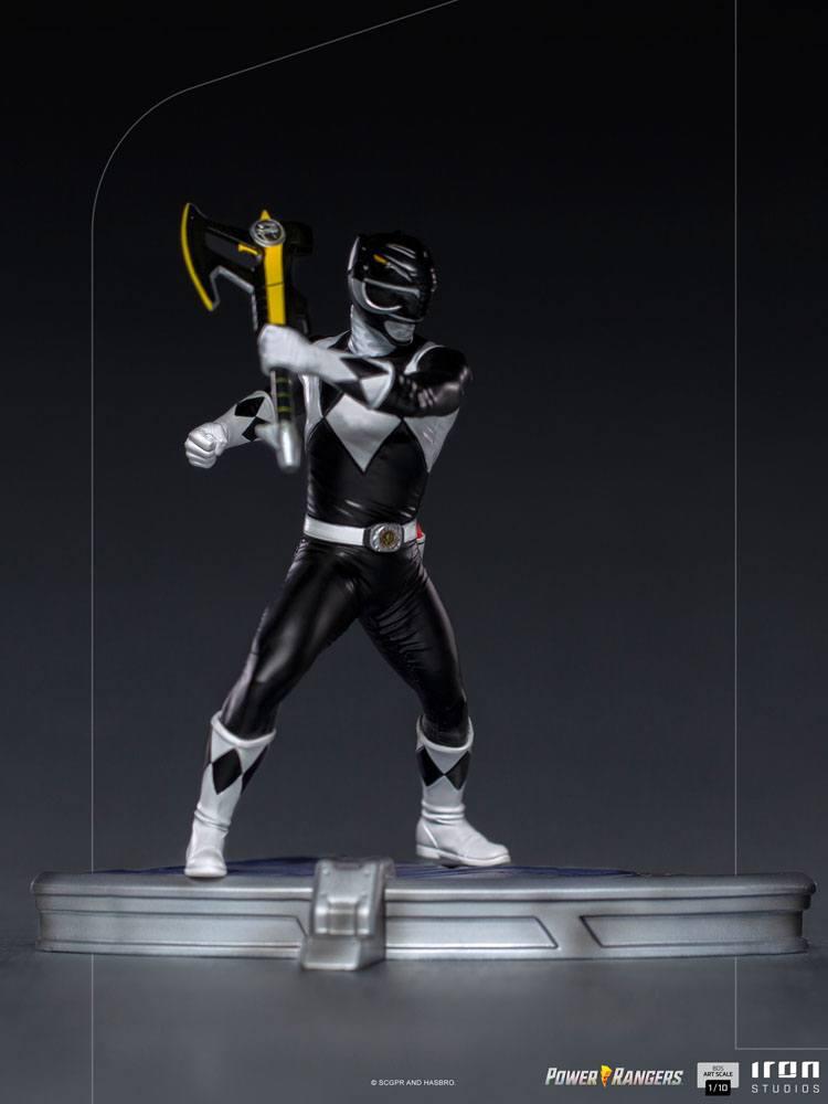 POWER RANGERS - Black Ranger - Statue BDS Art Scale '17x11x14cm ...