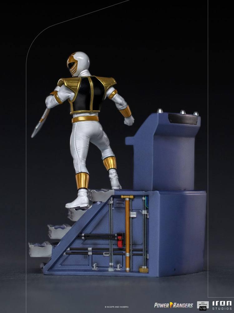 POWER RANGERS - White Ranger - Statue BDS Art Scale '22x13x17cm ...