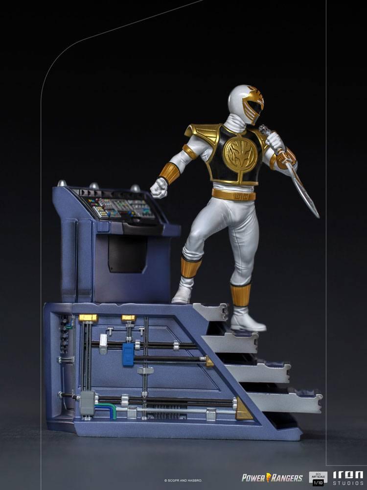 POWER RANGERS - White Ranger - Statue BDS Art Scale '22x13x17cm ...
