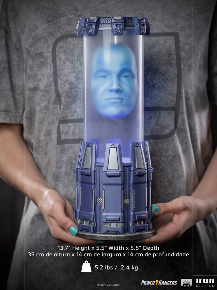 POWER RANGERS - Zordon - Statuette BDS Art Scale '35x14x14cm ...
