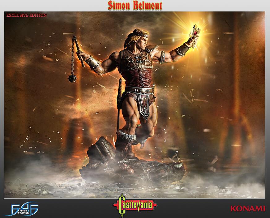CATSLEVANIA - Simon Belmont 20 Inch Regular Statue - Exclusive Edition ...