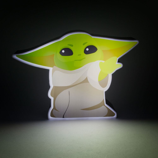 THE MANDALORIAN - Grogu - 2D Light 16cm : ShopForGeek.com: Lampe ...