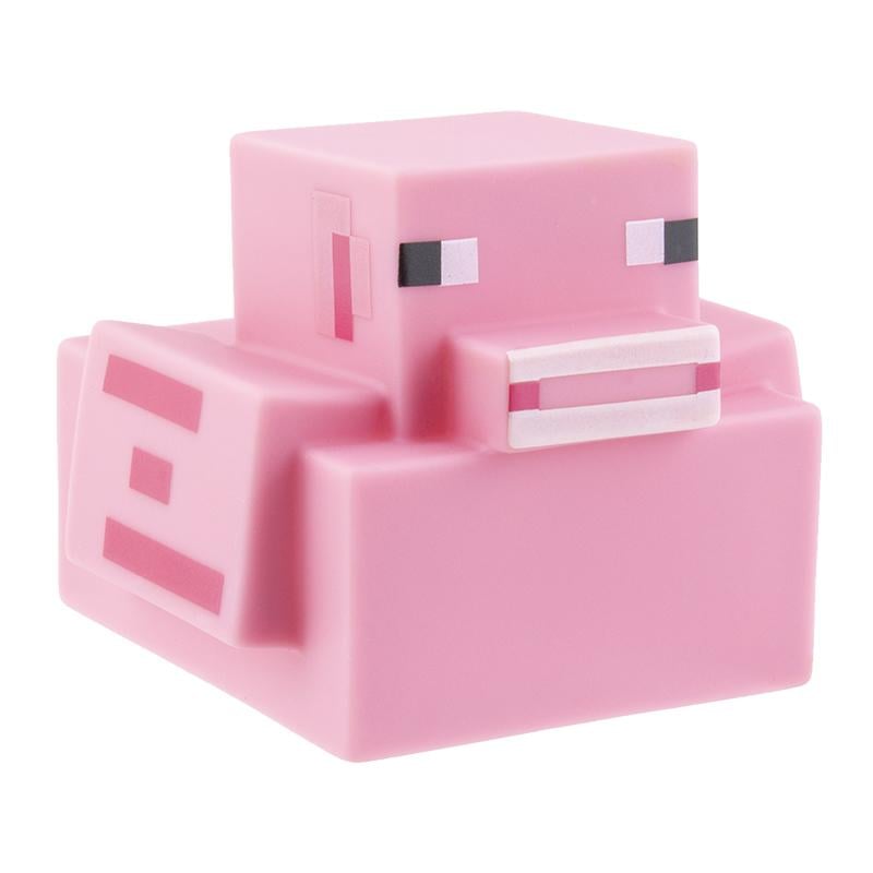 MINECRAFT - Pig - Bath Duck : ShopForGeek.com: Figurines Paladone Minecraft