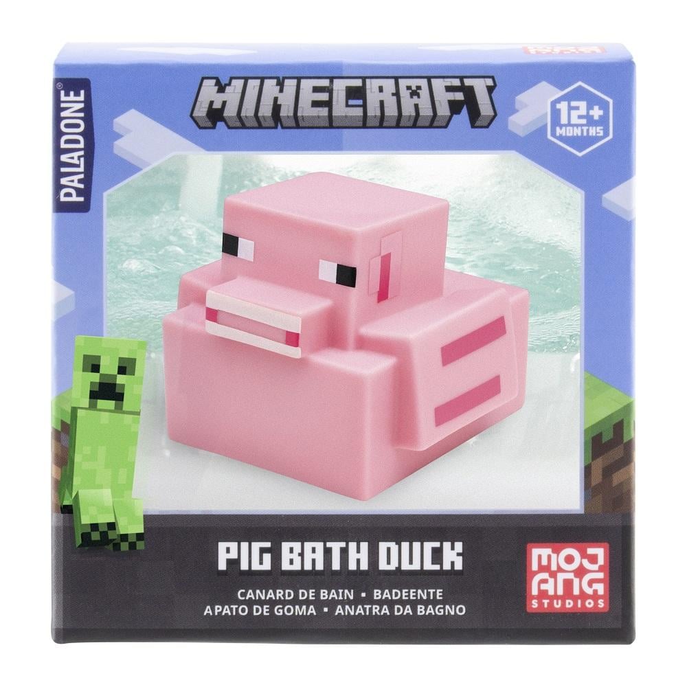 MINECRAFT - Pig - Bath Duck : ShopForGeek.com: Figurines Paladone Minecraft