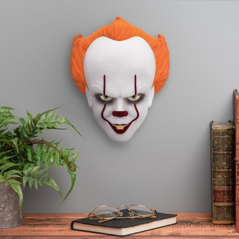 IT - Pennywise Mask - Light : ShopForGeek.com: Lamp Paladone Horror