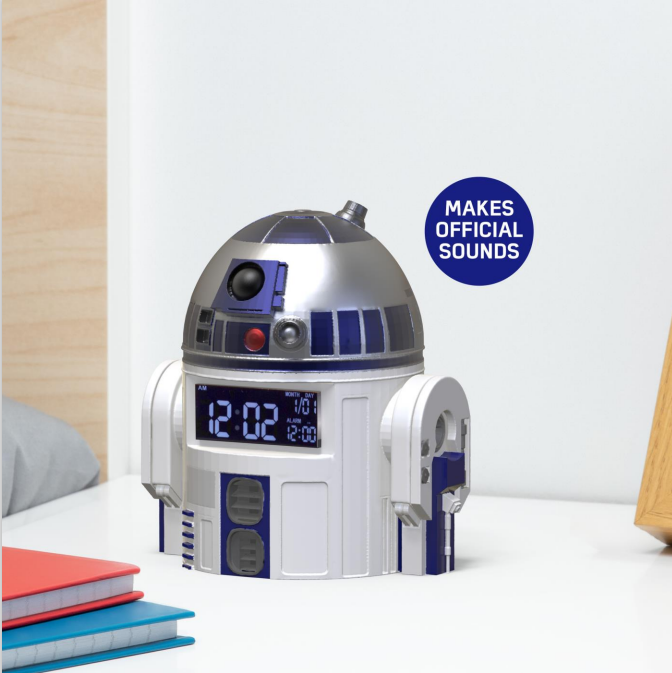 STAR WARS - R2-D2 - Alarm Clock 13cm : ShopForGeek.com: Alarm Clock ...