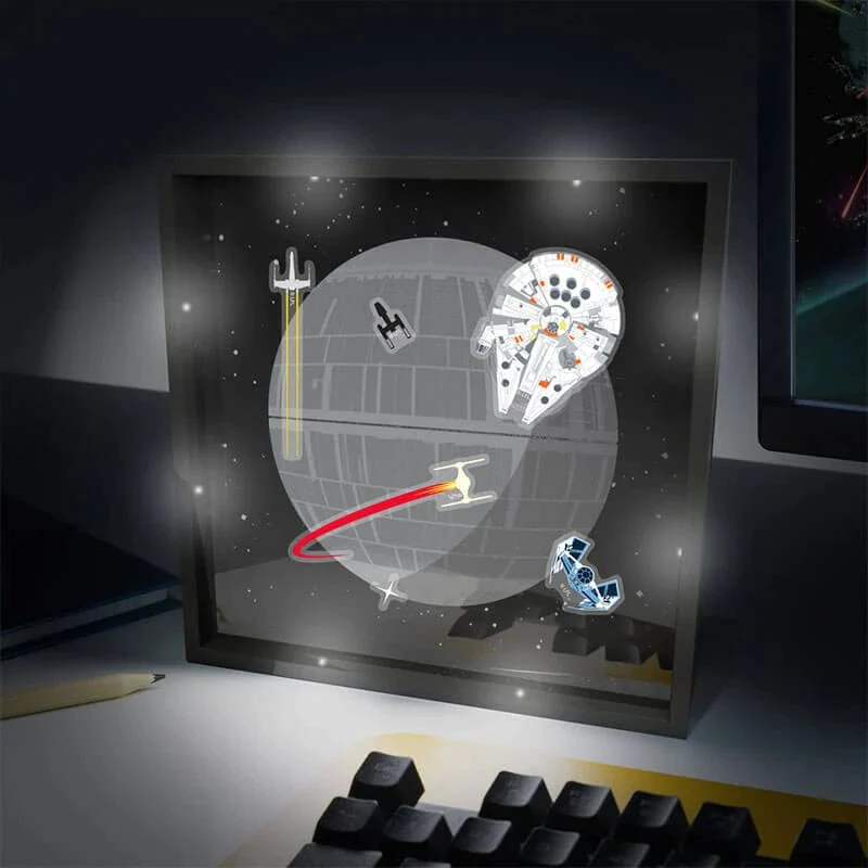 STAR WARS - Frame - Light : ShopForGeek.com: Lamp Paladone Star Wars