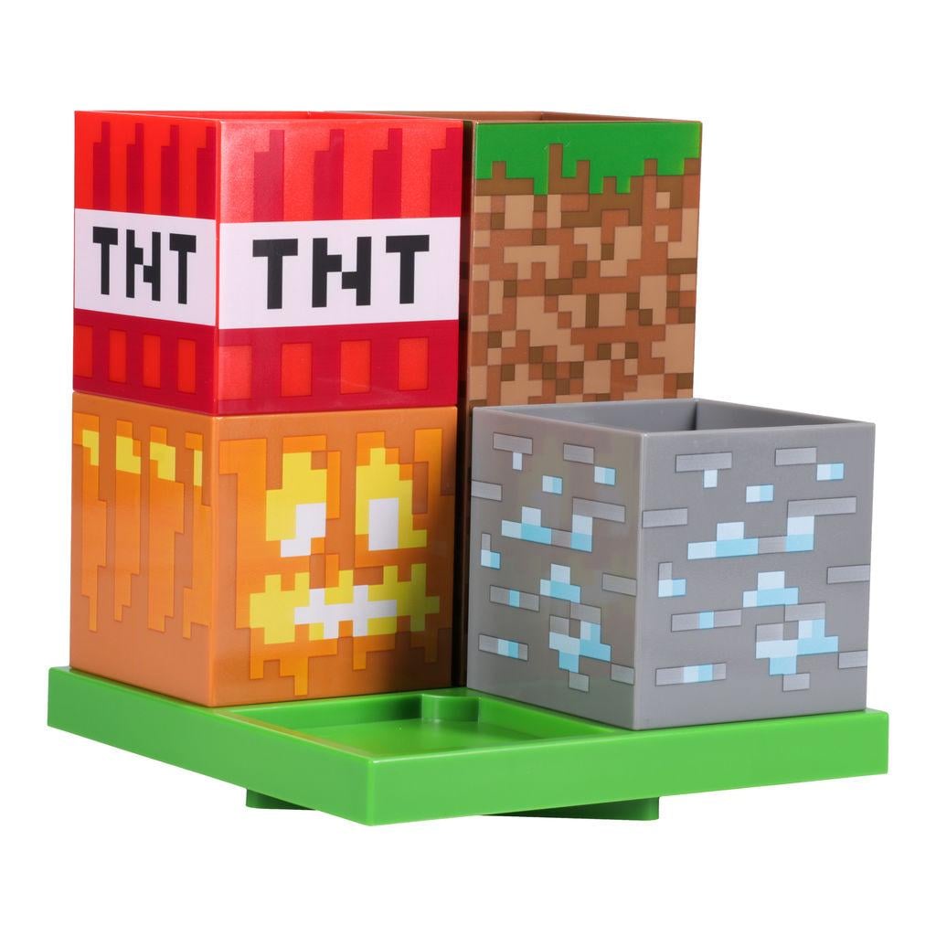 MINECRAFT - Minecraft - Desktop Organiser : ShopForGeek.com: Figurines ...
